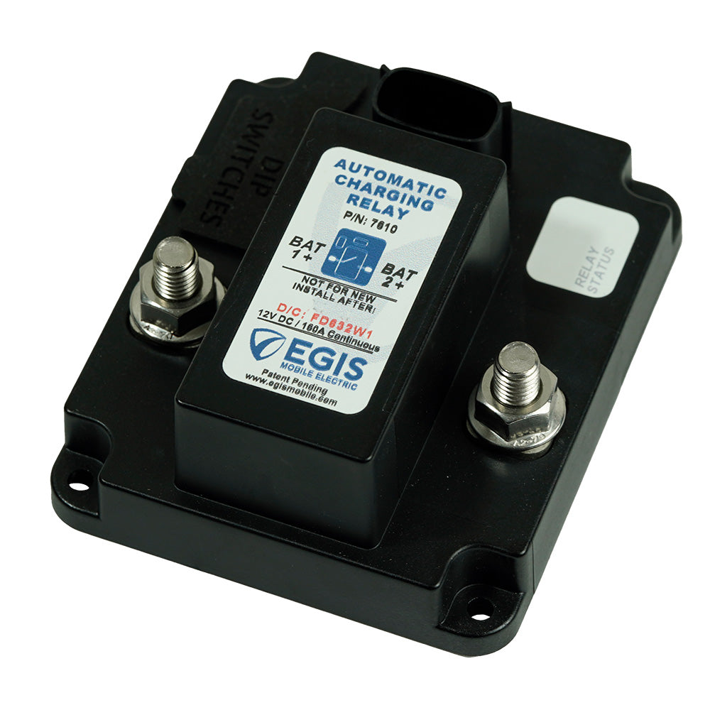 Egis Programmable Automatic Charging Relay ACR 160A 12V 7610 – Oakdale ...