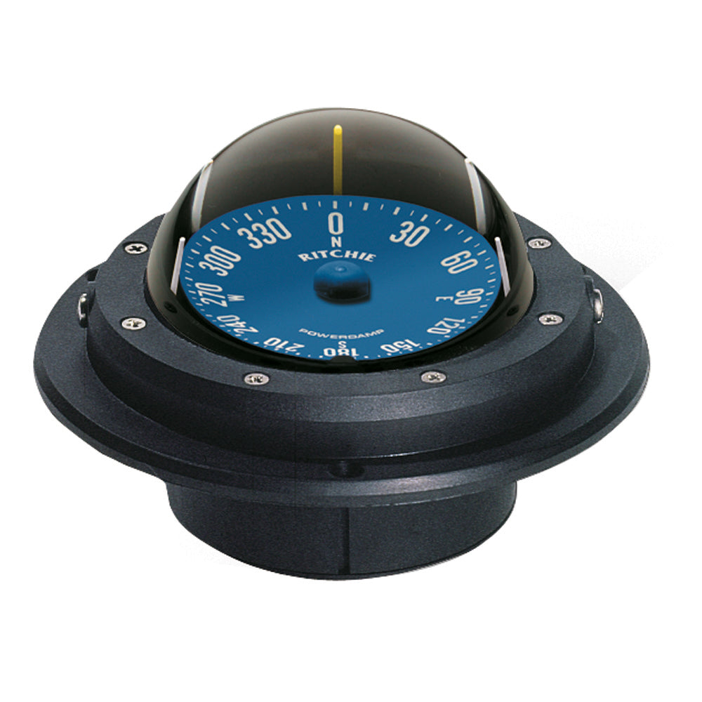 Ritchie RU90 Voyager Compass Flush Mount Black RU90 – Oakdale Yacht Club