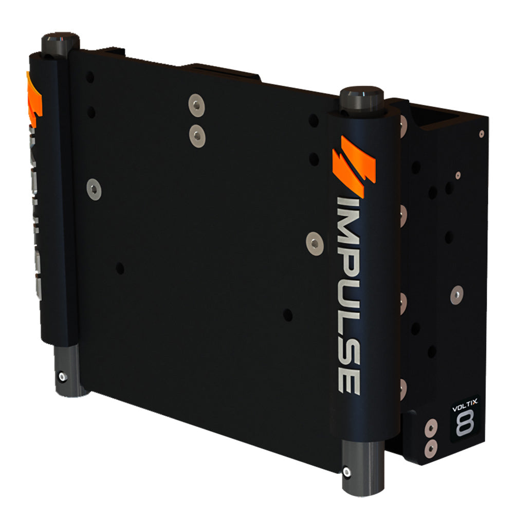 IMPULSE XL 8 Set Back Electric Jack Plate wStandard Control Black ...
