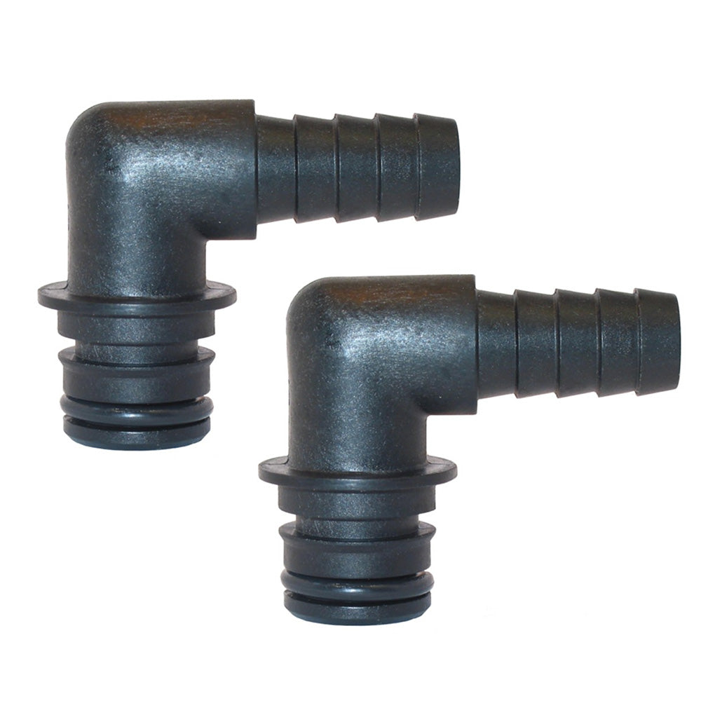 Jabsco Port Kit 90Degree Elbow 12 Hose Fitting Pair 306511000 – Oakdale ...