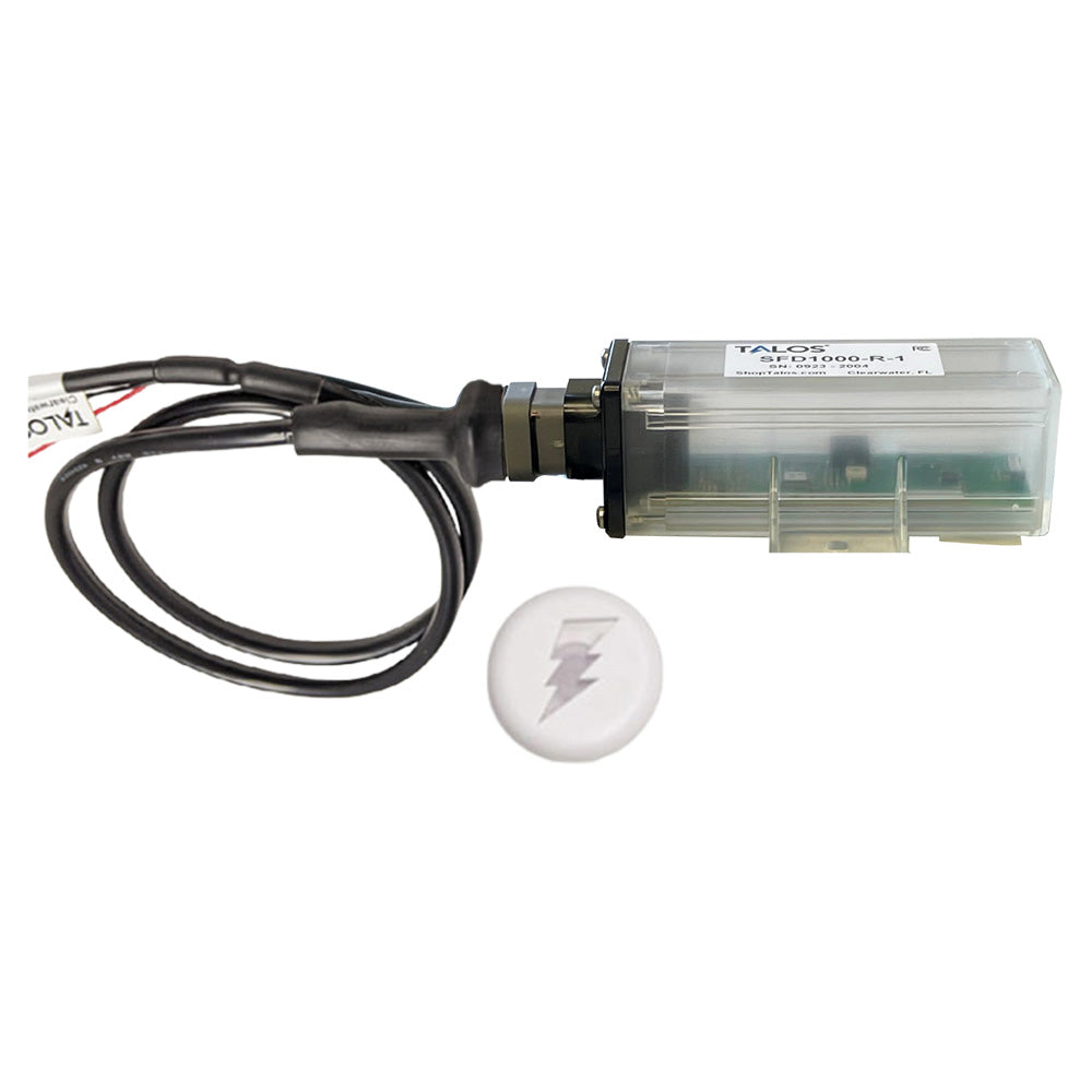 TALOS Remote Housing Lightning Detection System w20 Cable White Round ...