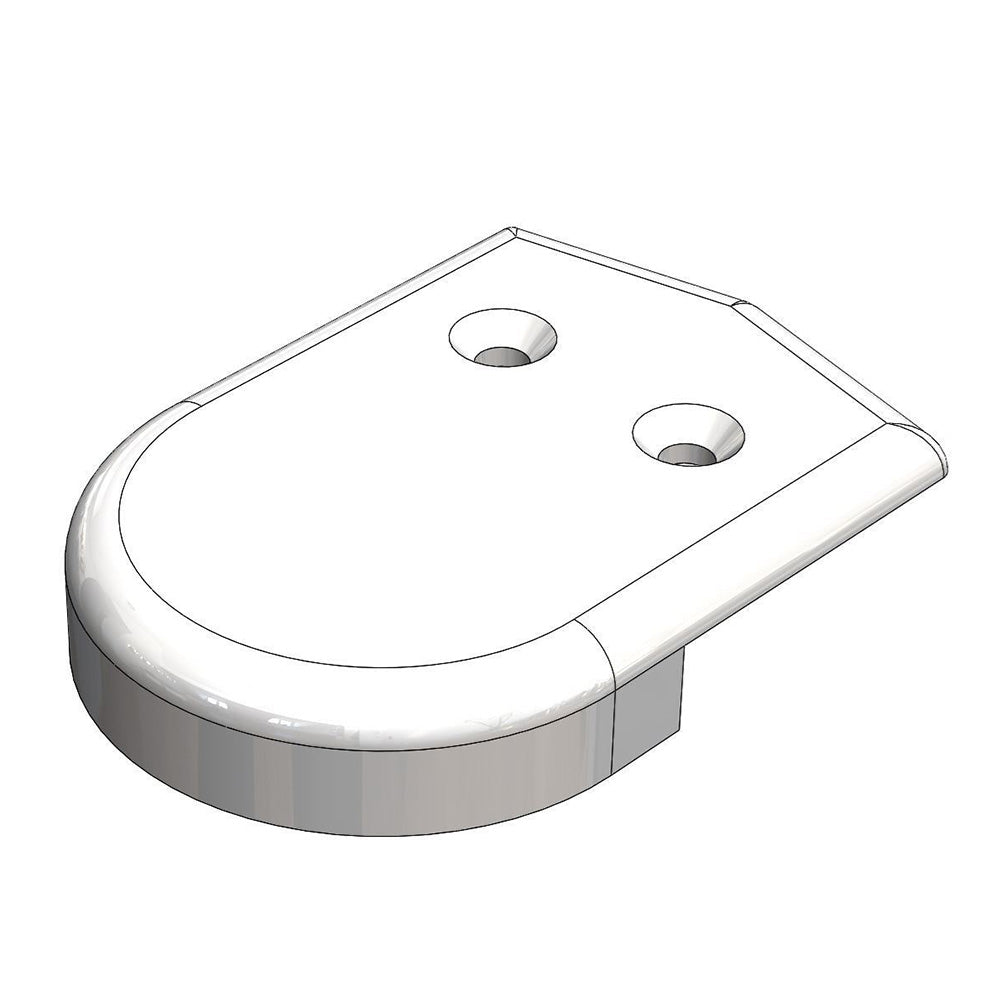 TACO 2 Rub Rail End Cap White F900001WN – Oakdale Yacht Club