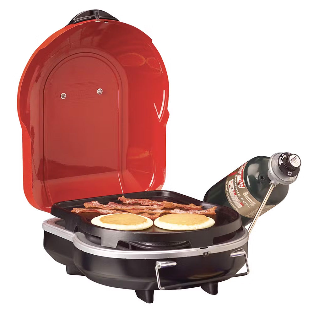 Coleman Fold N Go Propane Grill Red 2000020932 – Oakdale Yacht Club