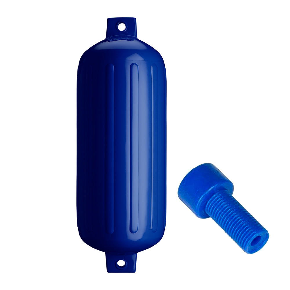 Polyform G6 Twin Eye Fender 11 x 30 Cobalt Blue wAdapter G6 COBALT BLUE ...