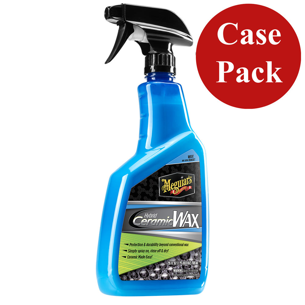 Meguiars Hybrid Ceramic Wax 26 oz Case of 6 G190526CASE – Oakdale Yacht ...