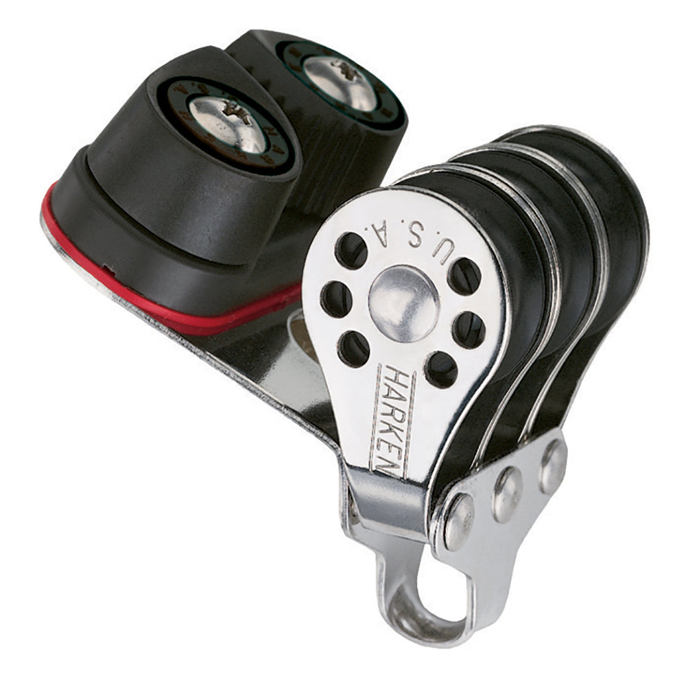 Harken 22mm Triple Micro Block wCam Cleat 230 – Oakdale Yacht Club