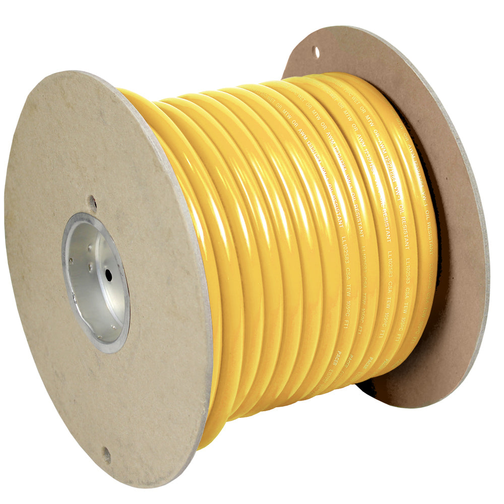 Pacer Yellow 6 AWG Battery Cable 100 WUL6YL100 – Oakdale Yacht Club